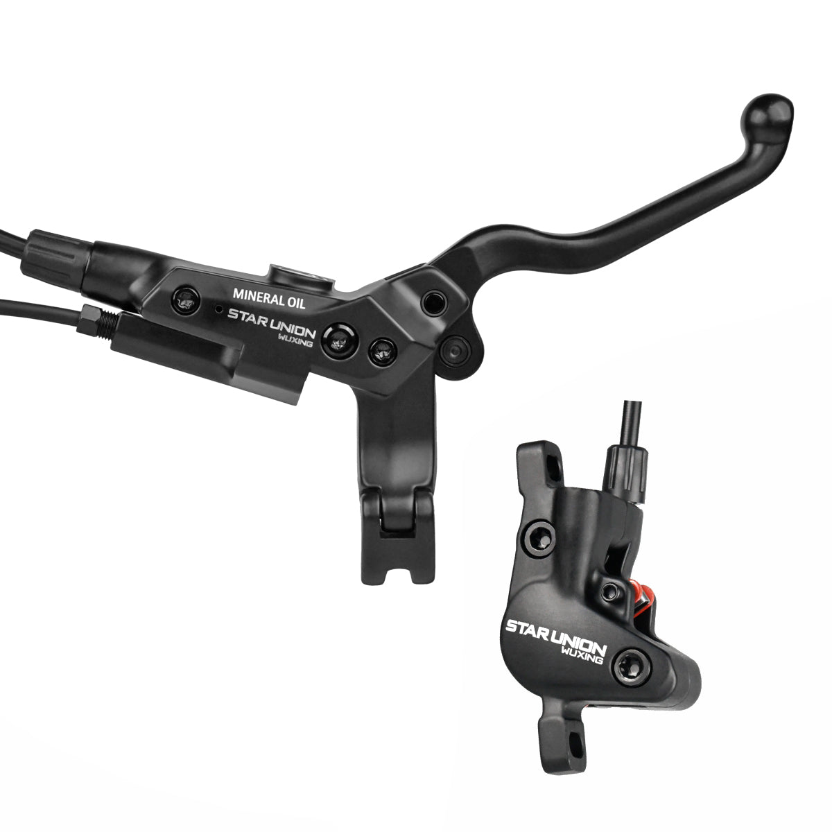 Star Union 221PYDJ + KQ169 Hydraulic Disc Brake Kit with Integrated Si